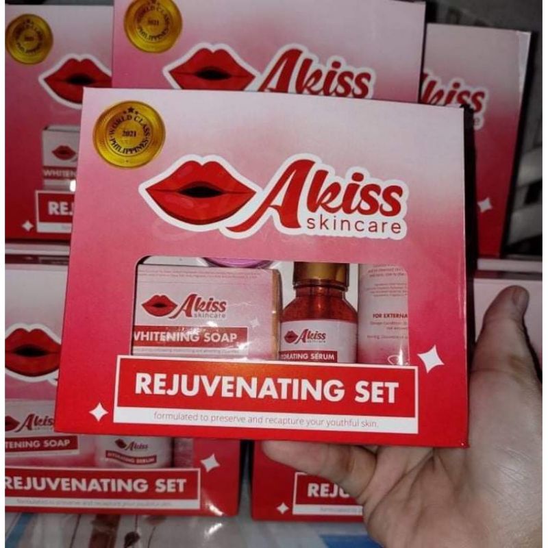 Akiss Rejuvenating set ( new packaging ) legit | Shopee Philippines