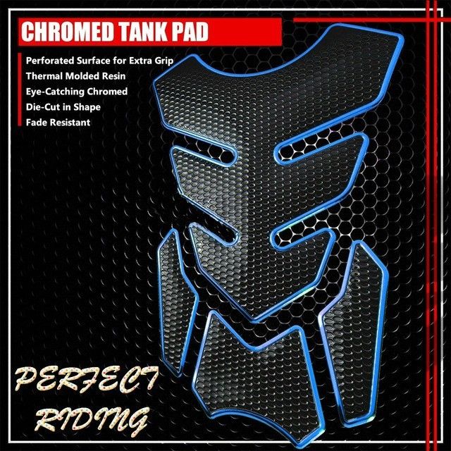 Motorcycle Gas Fuel Tank Pad Protection Decal universal Sticker oil ...