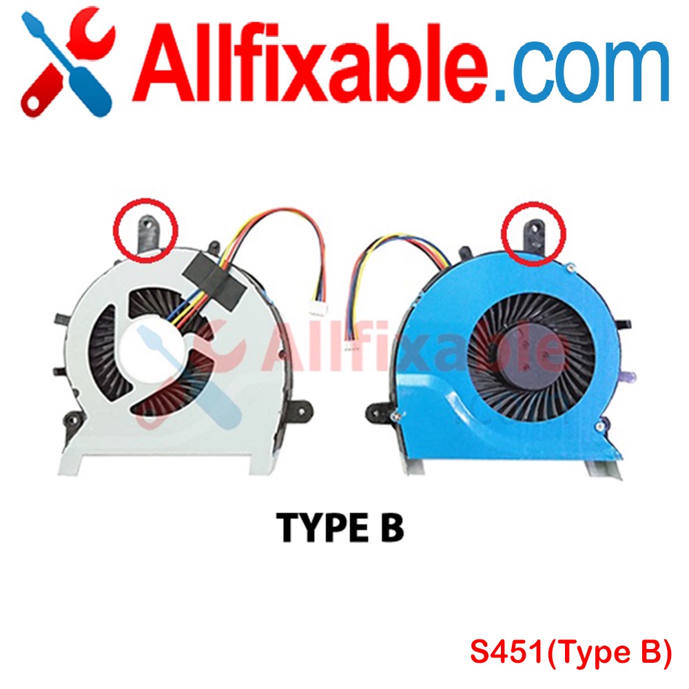 Asus Vivobook A451C A451CA S451 Series Notebook Compatible Fan | Shopee ...