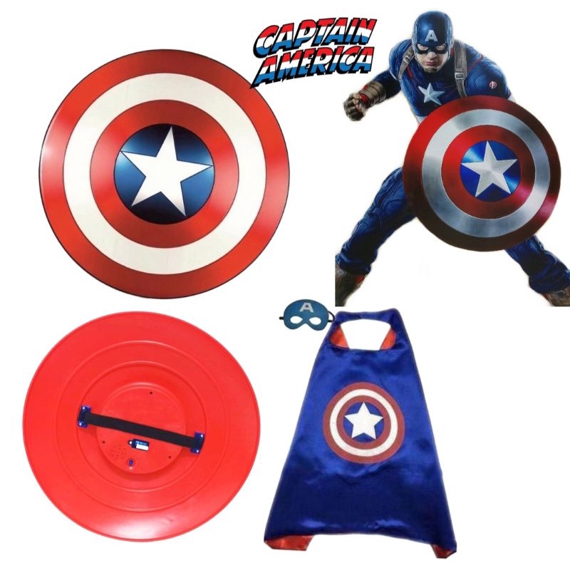 Shield of Captain America and Cape with mask | Shopee Philippines