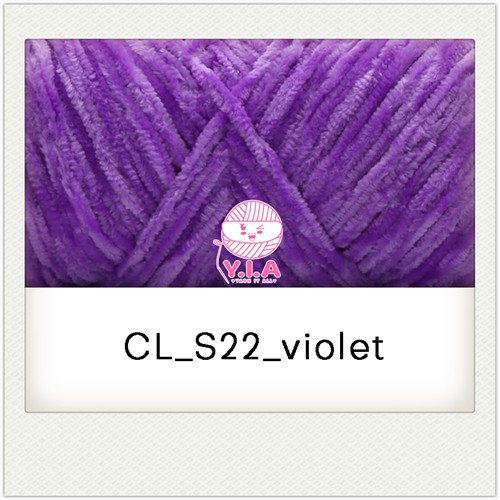 Yia Cl A Velvet Chenille Polyester Yarn Woven Wool DIY Bright Line ...