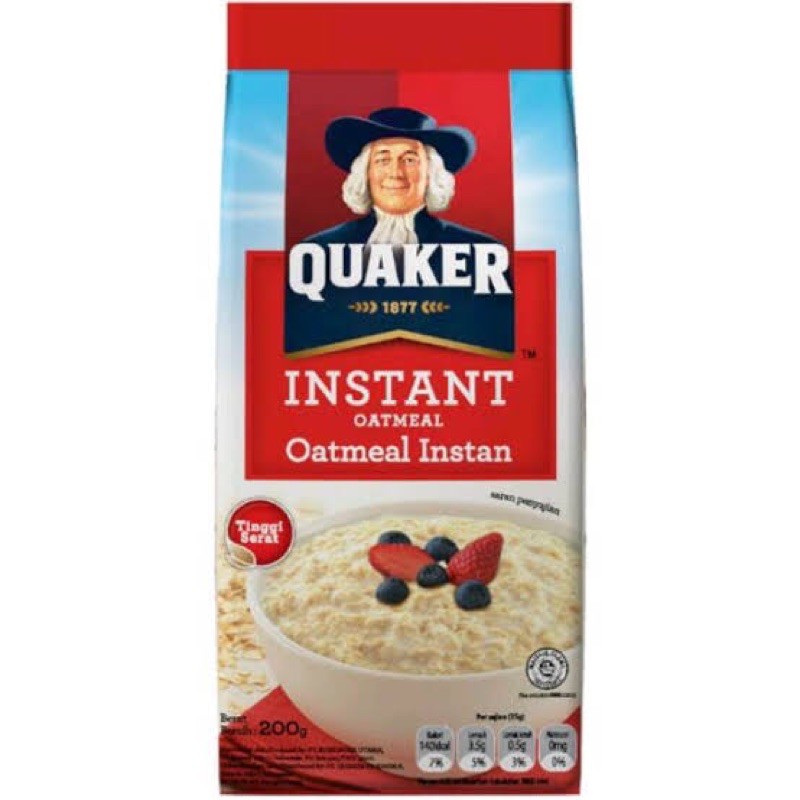 Quaker Instant Oatmeal 200g | Shopee Philippines