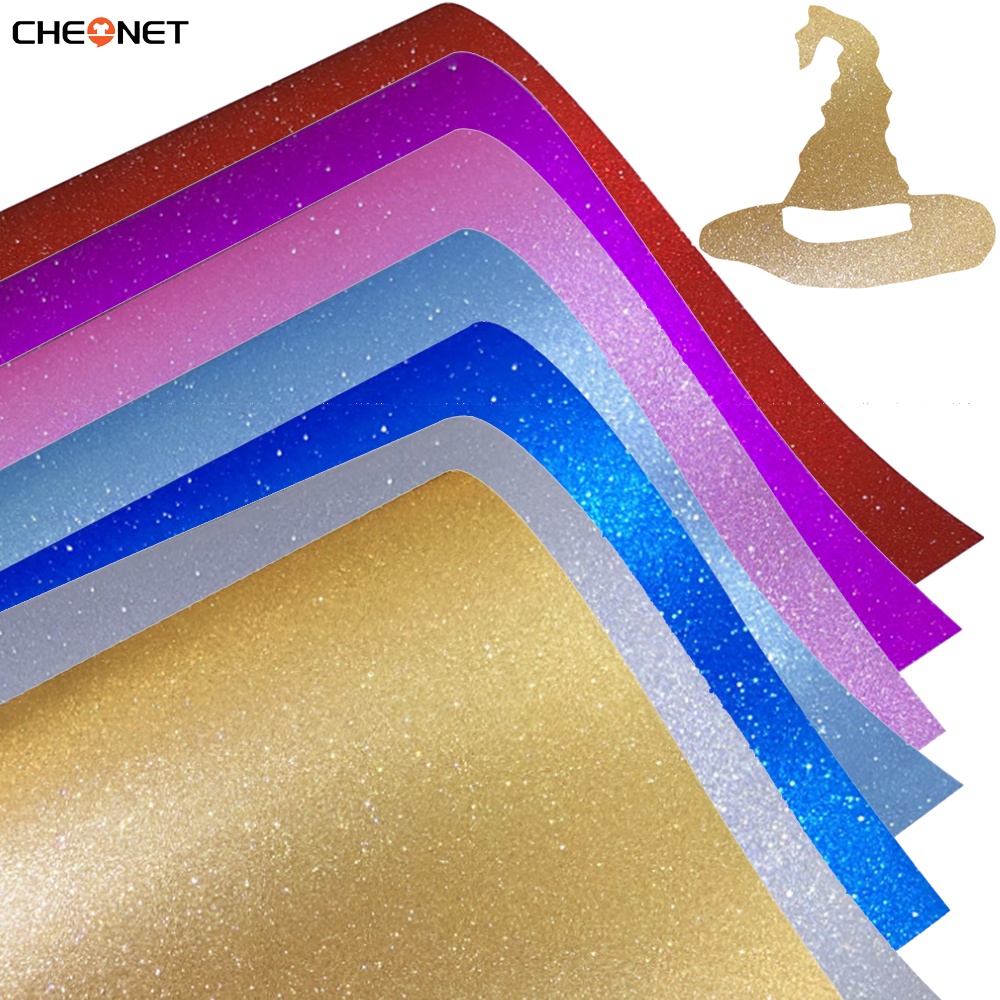 30*25/30/100cm Glitter Adhesive Craft Vinyl Film Roll Permanent Craft ...