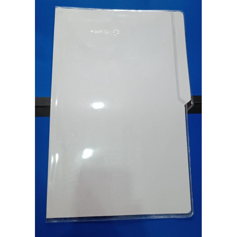 white folder with folder jacket 14 pts (5 PC's per order) | Shopee ...
