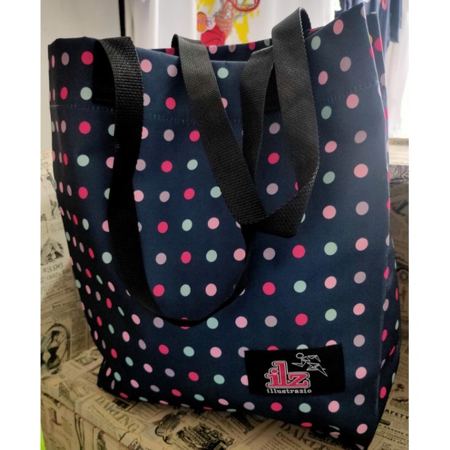 ORIGINAL ILLUSTRAZIO CLASSY TOTE BAG | Shopee Philippines