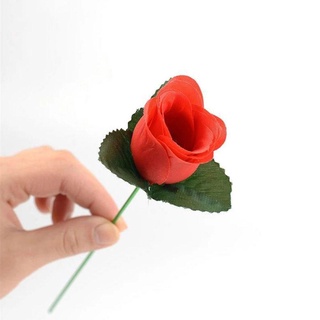 JEROMY Magic Trick Rose Magician Novelty Flame Appearing Flower ...