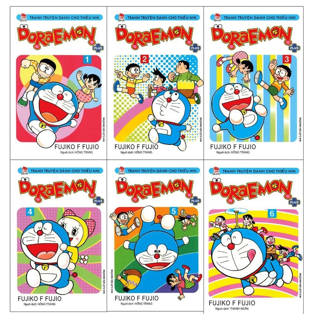 Book - Doraemon Plus combo (Complete 6 Volumes) | Shopee Philippines