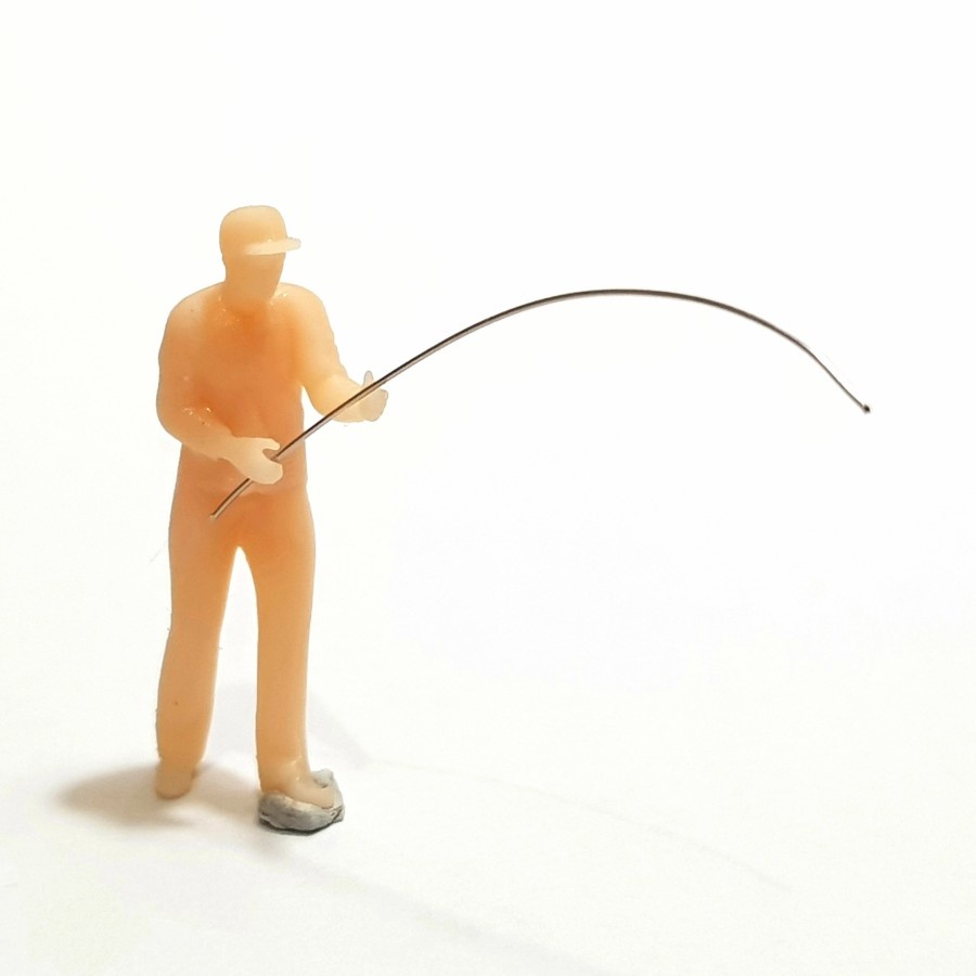 Herman fishing Figure scale 1-64 miniature diorama | Shopee Philippines