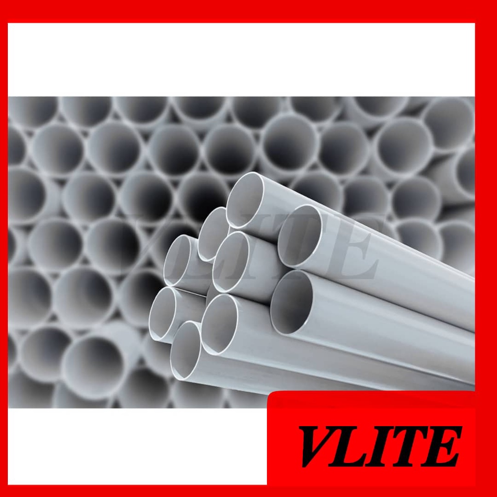 PVC Pipe 4.5Feet 20mm 3/4" / 25mm 1" inch PVC Electrical Conduit Pipe ...