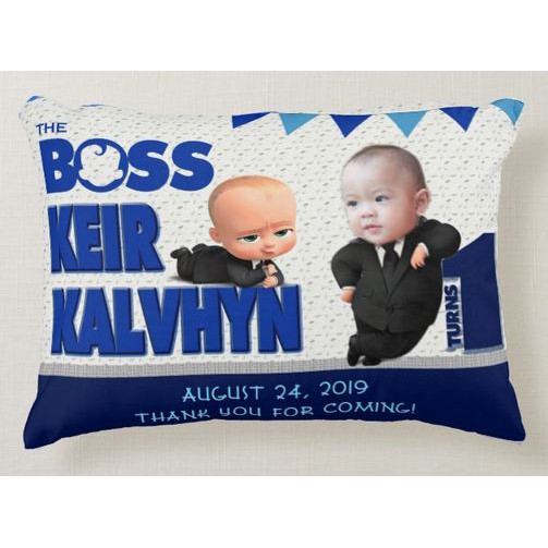BABY BOSS Personalized Mini Pillows 8x11 inches | Shopee Philippines