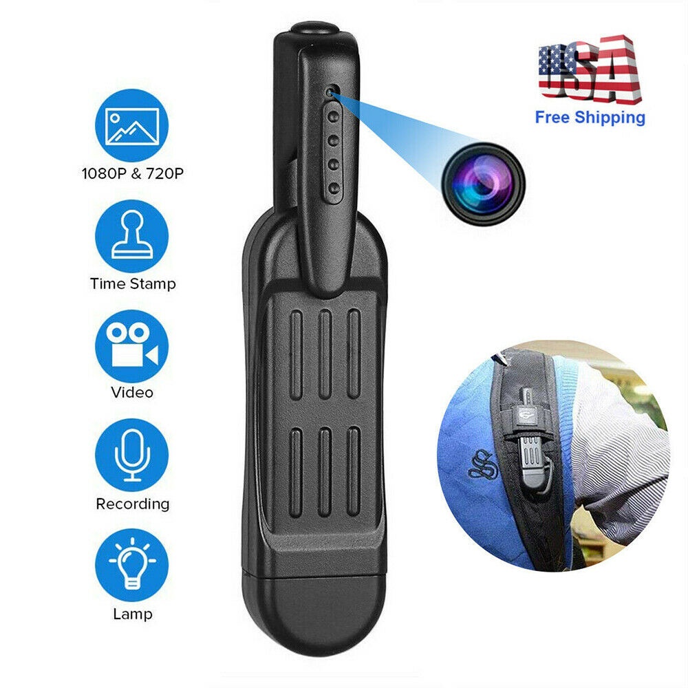1080P HD Pocket Pen spy Camera Hidden Mini Body Cam Wireless Video ...