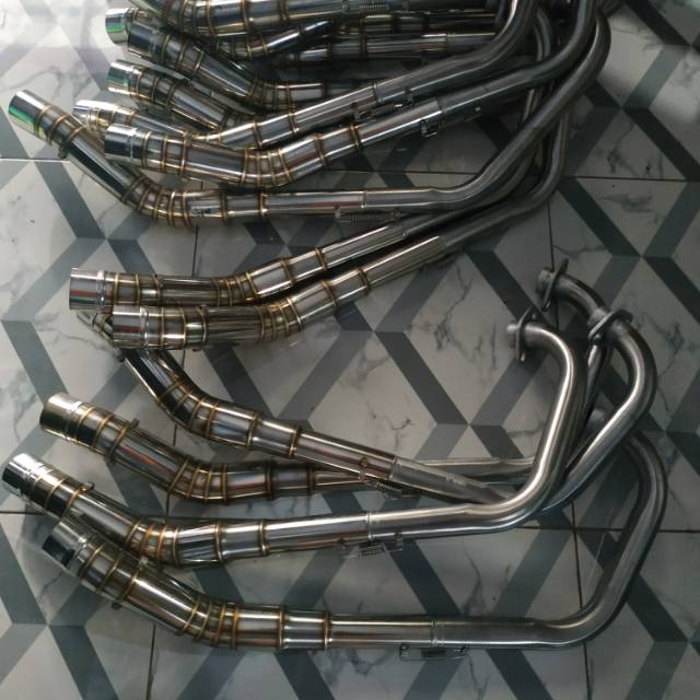 Semi-worm racing neck for all motorcycles, vixion, sonic, fu, gsx, cbr ...