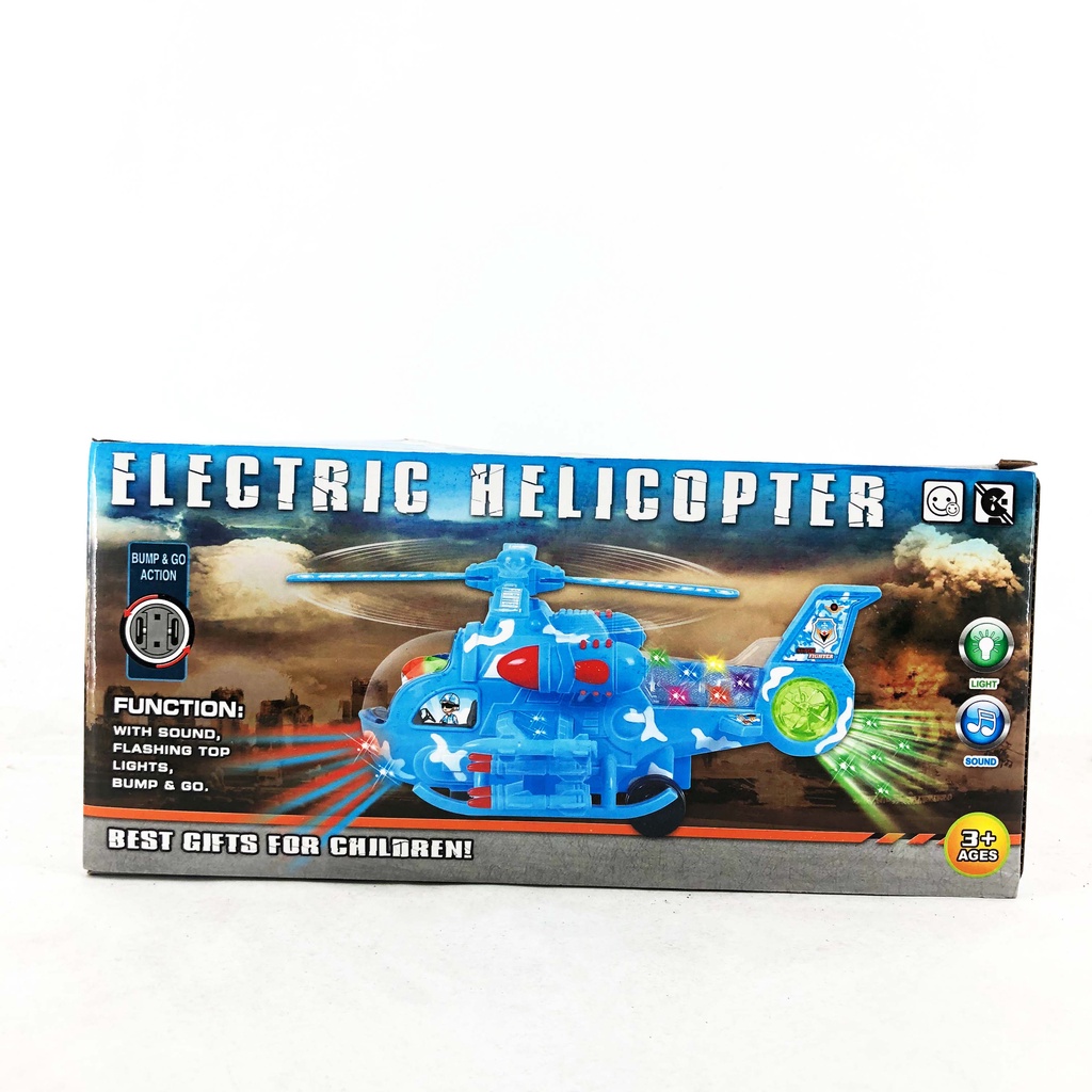 HELICOPTER BLOCKS ELECTRIC AIRCRAFT SERIES BEST QUALITY TOY BUMP AND GO ...