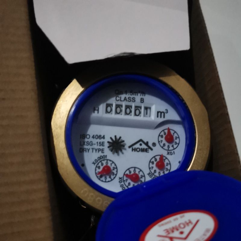 Dry type water meter metal heavy duty 1/2hose PVC type | Shopee Philippines