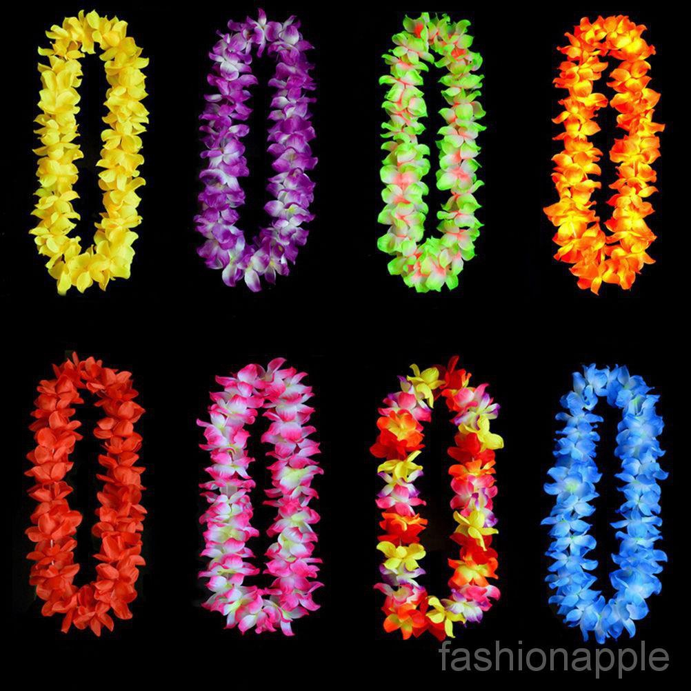 COD Hawaiian Leis Simulated Silk Flower Party | Shopee Philippines