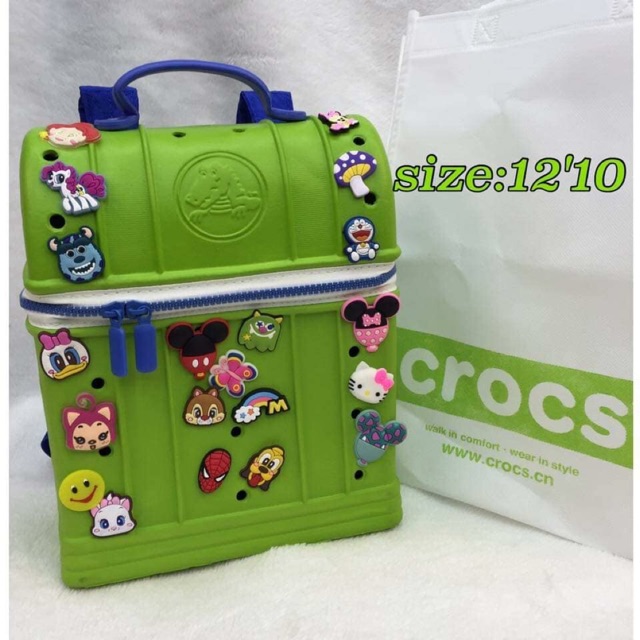 Crocs—backpack (12x10 inches ) | Shopee Philippines