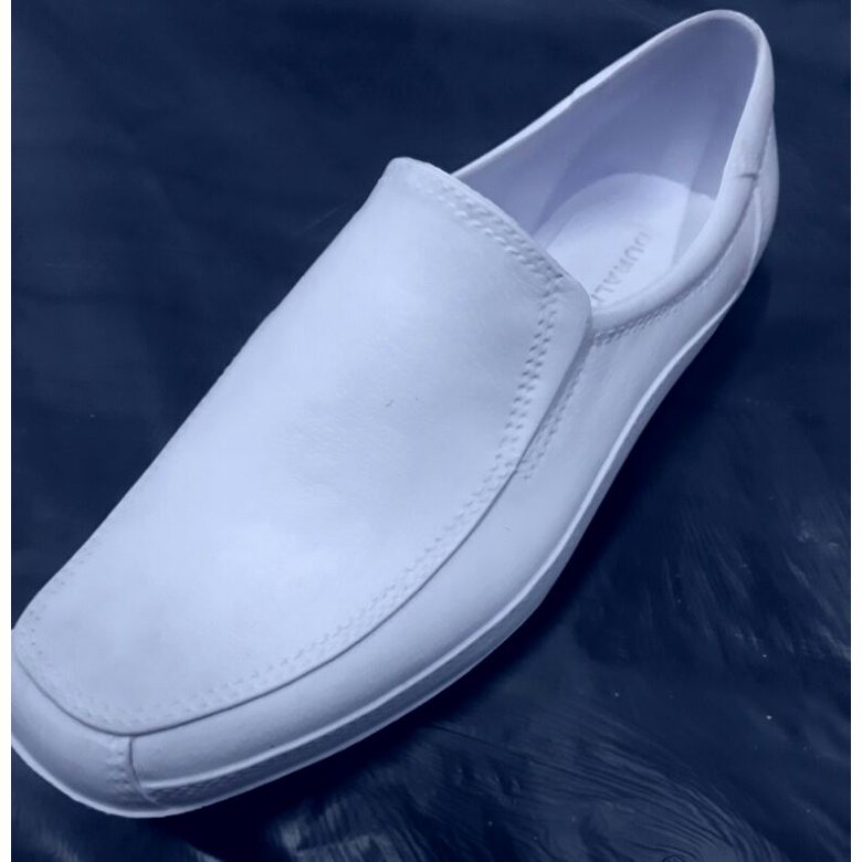 Duralite Waterproof Plastic White Shoes for Men | Shopee Philippines