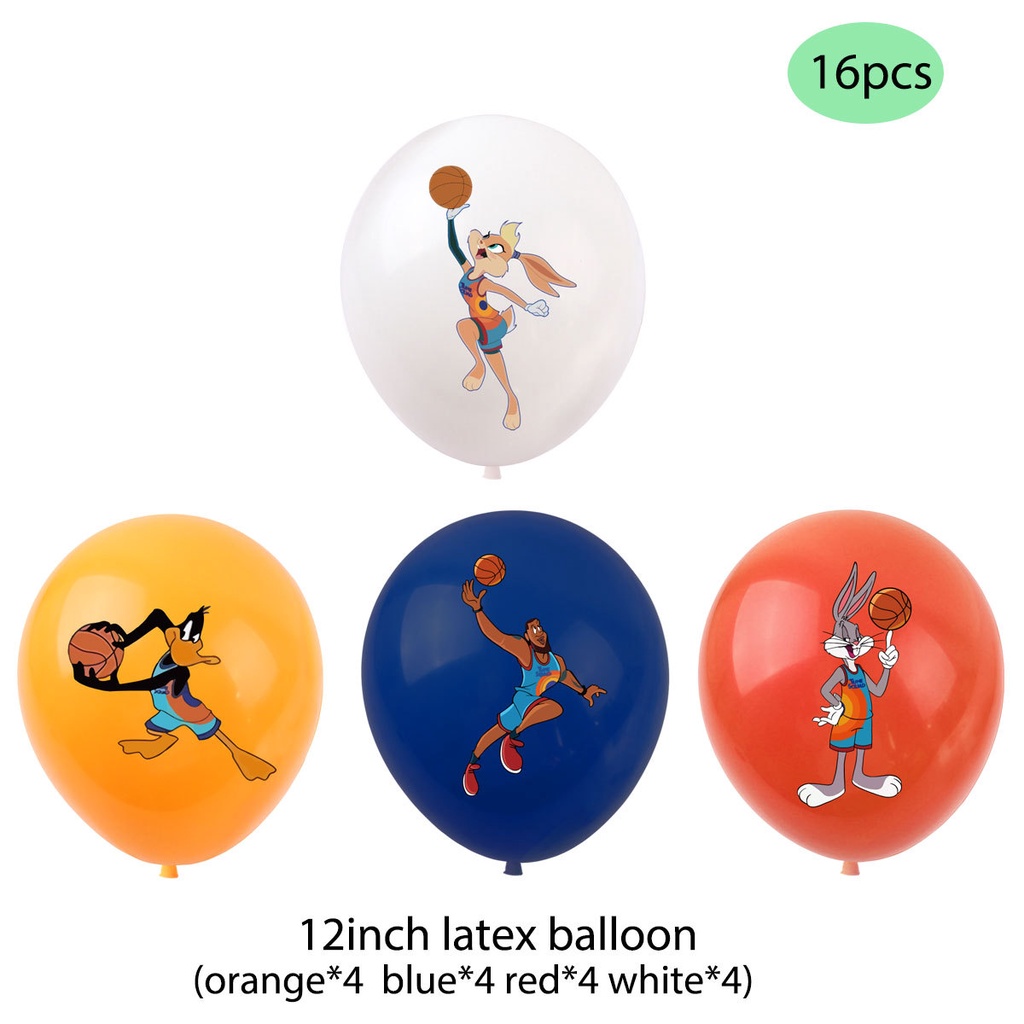 Space Jam A New Legacy Theme Happy Birthday Party Decorations Set Cute ...