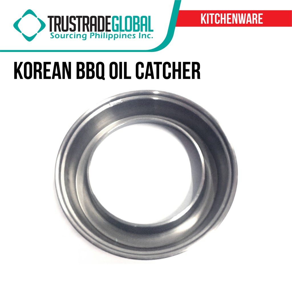 Korean BBQ Oil Catcher/StainlessKorean BBQ Oil Catcher | Shopee Philippines