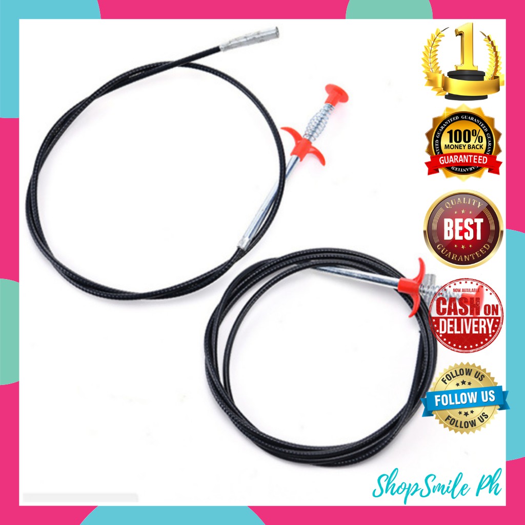 (1-Meter) Stainless Sink and Drain Cleaner, Clogged Sink Claw, Pangalis Barado, Pangtangal ng ...