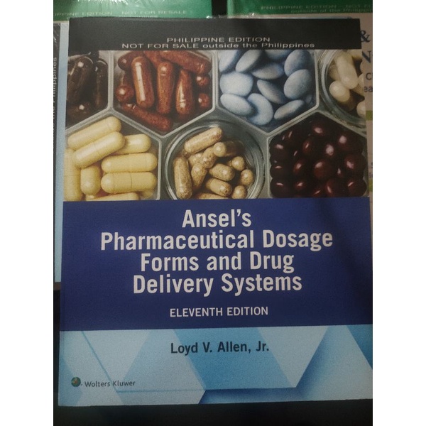 Ansel's Pharmaceutical Dosage Forms and Drug Delivery Systems By Allen ...