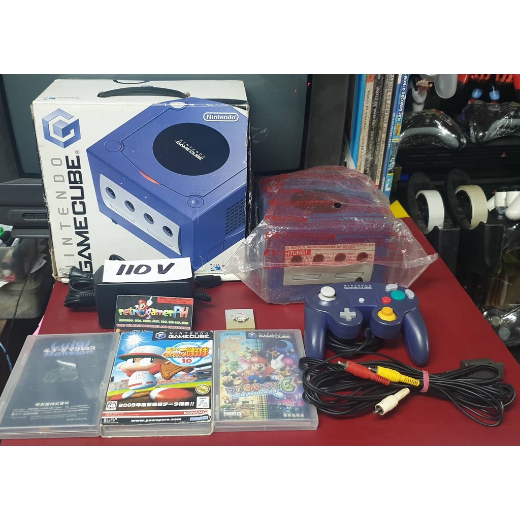 Nintendo Gamecube Console Indigo with BOX and no Manual | Shopee ...