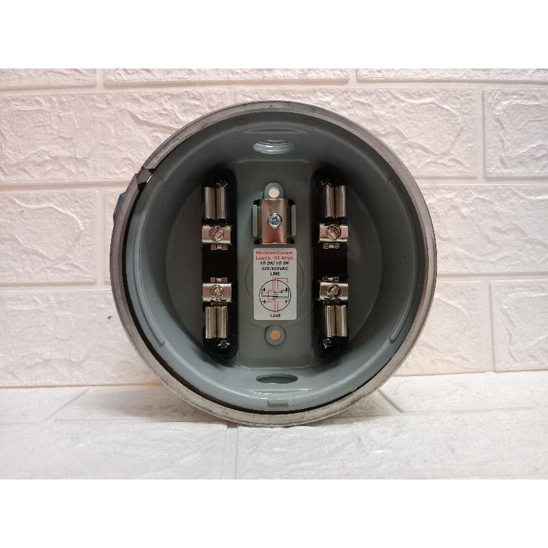 ELECTRIC METER BASE 1 100A | Shopee Philippines