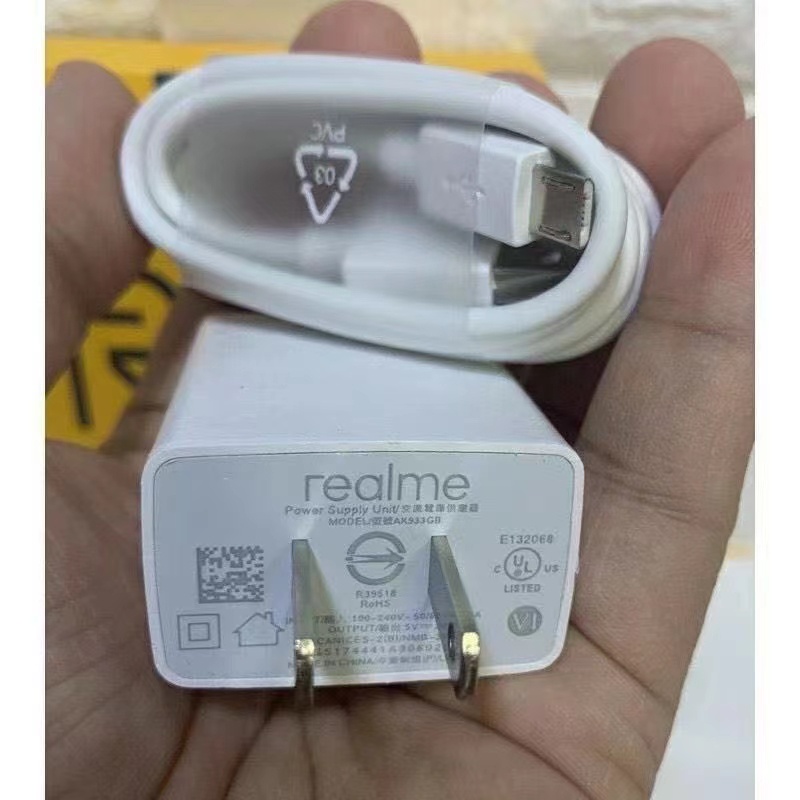 Realme Original Travel Charger Fast Charging 5V/2A Adapter With Micro ...