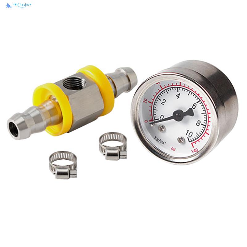 Universal Fuel Pressure Gauge 1/8 NPT(140 Psi) with 3/8 Inch Fuel Line ... Universal Fuel Pressure Gauge 1/8 NPT(140 Psi) with 3/8 Inch Fuel Line ...