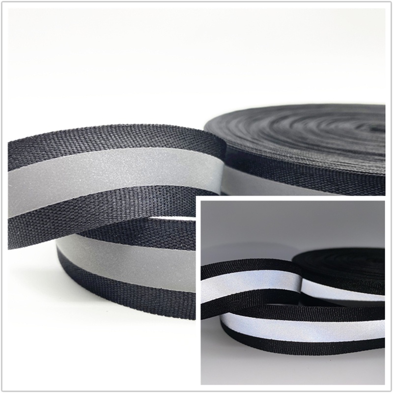 4.5 meters/Lot 25mm Safety Silver Reflective Rbbon For Sewing Sew on ...