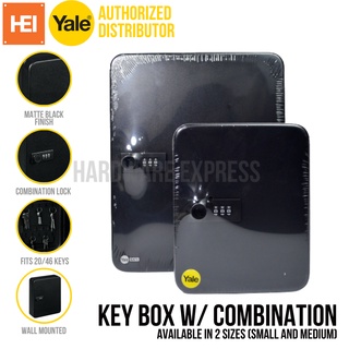 YALE Key Lock Box Key Organizer - Combination Lock (Small or Medium ...