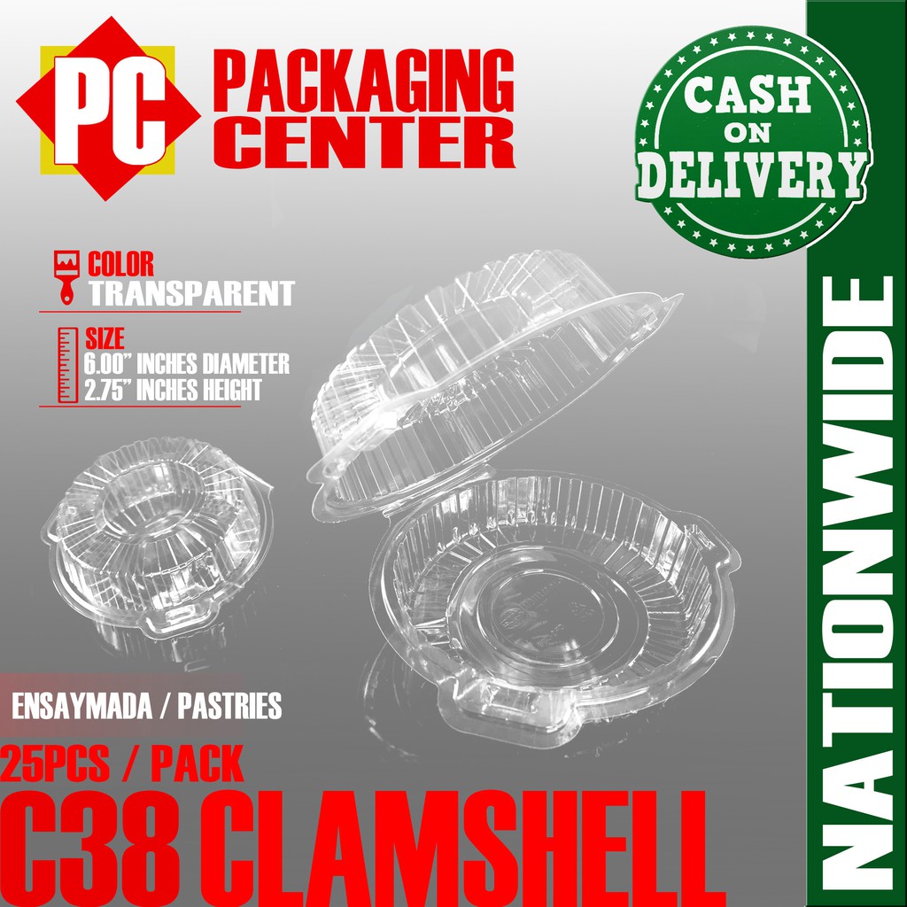 C38 Clamshell by 25pcs per pack COD Nationwide! | Shopee Philippines