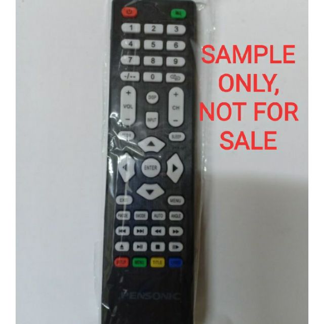 Remote for Pensonic LED TV | Shopee Philippines