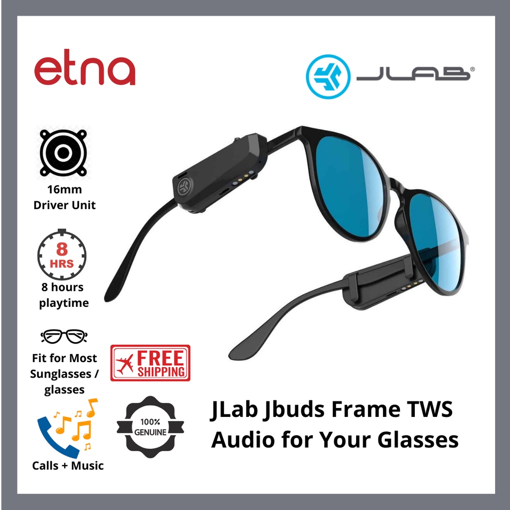 JLab Jbuds Frame TWS audio for Glasses | Shopee Philippines