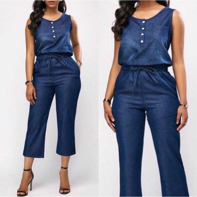 A#6959 US Denim Terno Sets (Pants With Tops) | Shopee Philippines