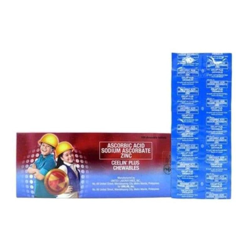 Ceelin plus chewable (30 tablet) | Shopee Philippines