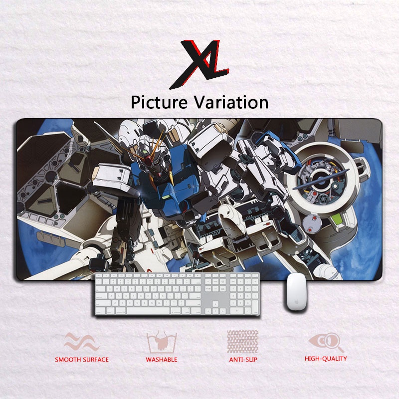 Mobile Suit Custom Gaming Mouse pad Gundam 90cm x 40cm Large gaming ...