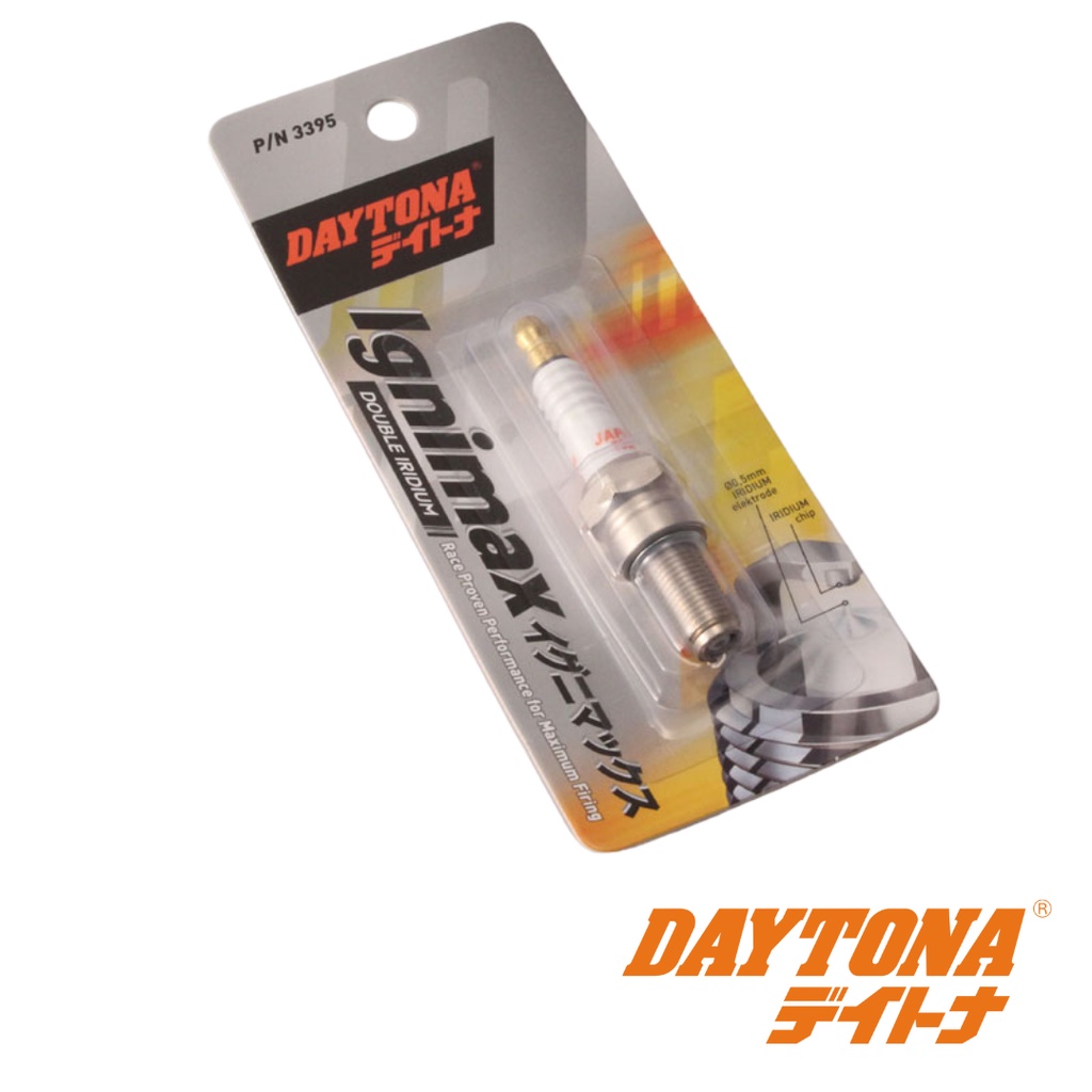 DAYTONA Ignimax Double Iridium Spark Plug - CR9E - Sniper MX 150 ...