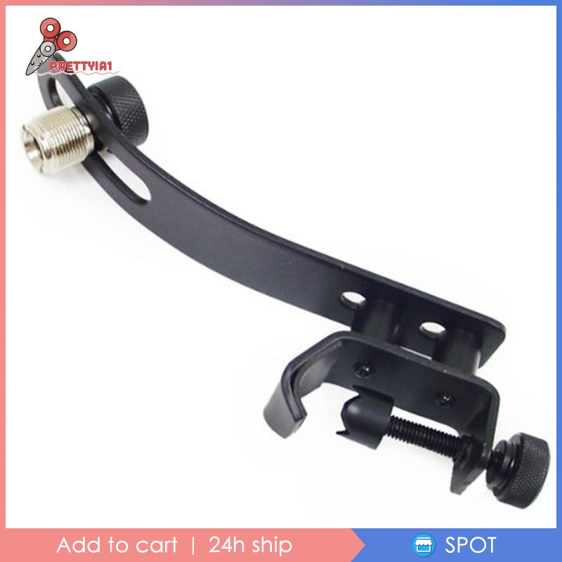 [PRETTYIA1Activity price] Adjustable Drum Mic Clip Rim Snare Mount ...