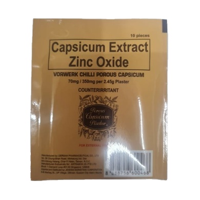 Chili Plaster 10 pieces per pack | Shopee Philippines