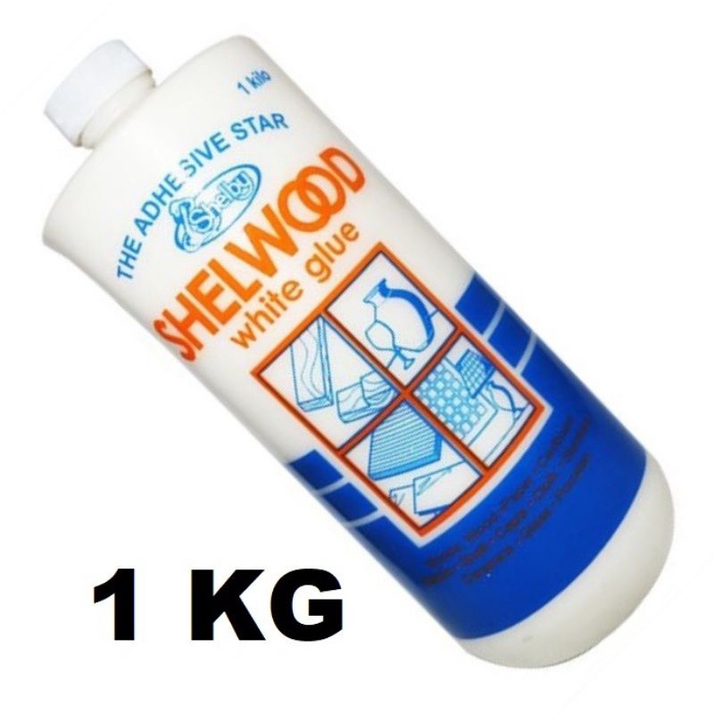 SHELWOOD SHELLWOOD WHITE GLUE 1 KILO WATER BASE | Shopee Philippines