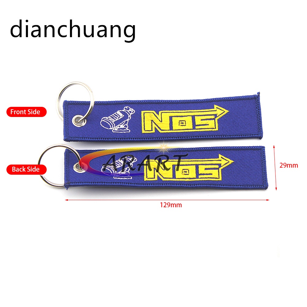 Mugen STI Bride Nylon Car Key Ring For Jazz Fit GK5 Civic CRV Type R ...