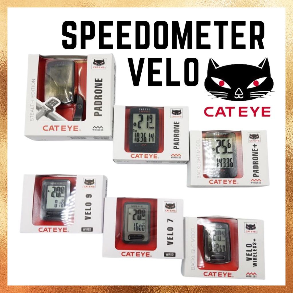 Cateye Speedometer Wired/Wireless | Shopee Philippines