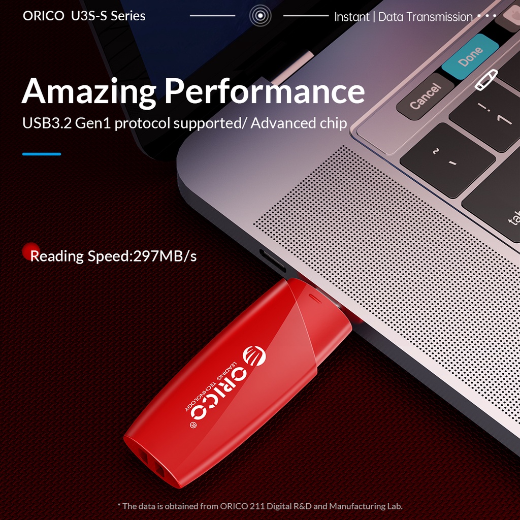 ORICO Original USB Flash Drive USB 3.1 High Speed 32GB 64GB 128GB 256GB ...