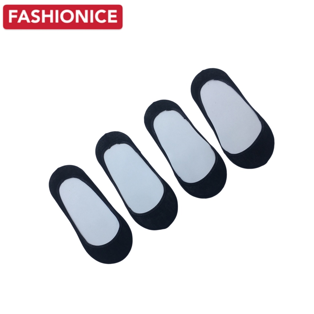 Fashionice 4Pairs Baby and Kids Invisible Socks Low Cut Cotton Liner ...
