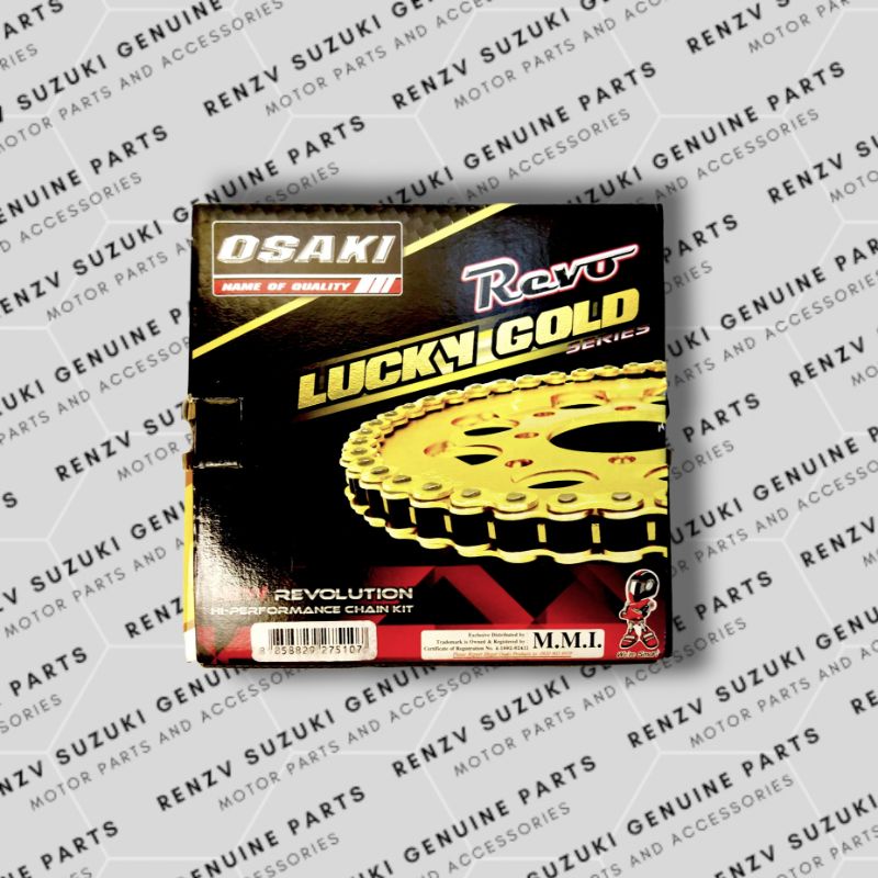 RAIDER JFI 115 CHAIN SET (Gold) - OSAKI MADE IN THAILAND | Shopee ...