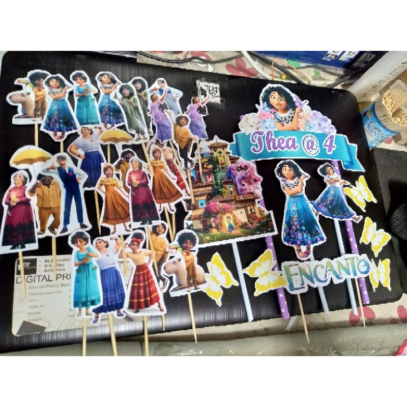 customized photo printed encanto mirable isabel madrigal cake and ...