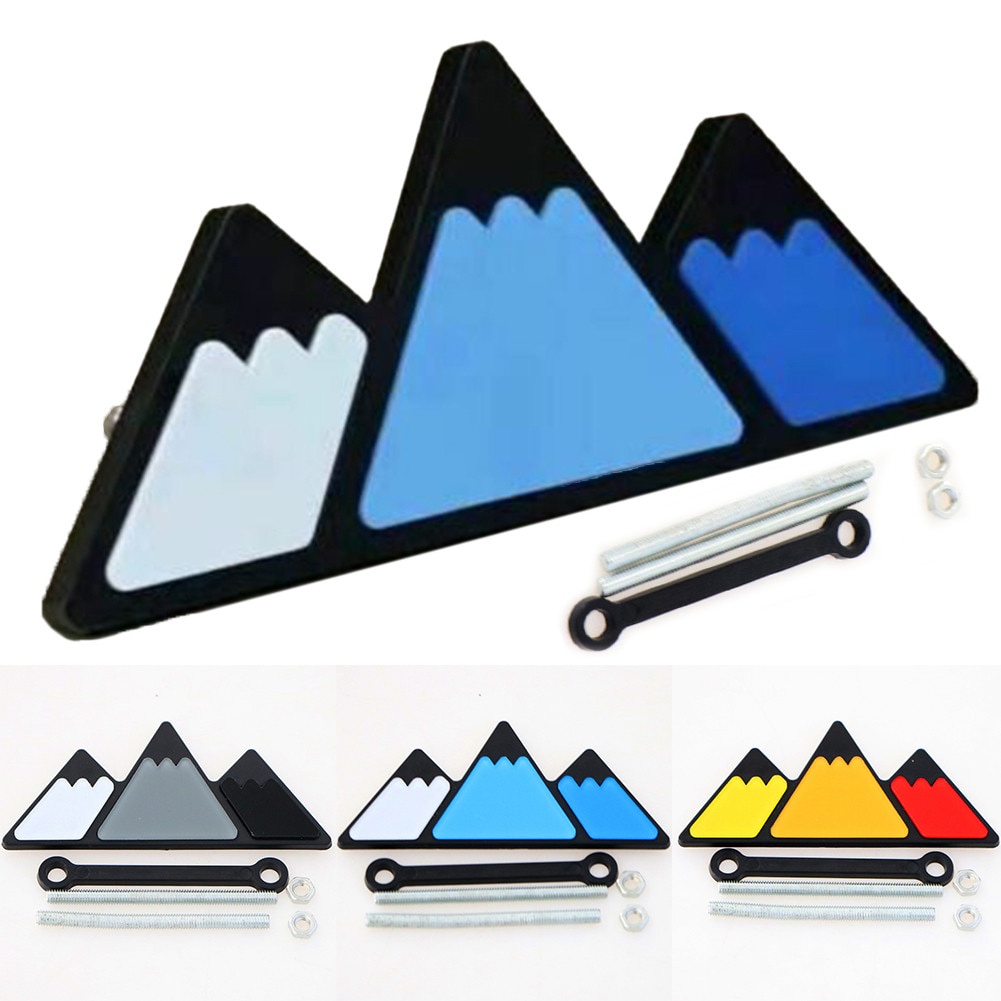 New 3 Color Grille Badge Emblem For Toyota Tacoma TRD 4Runner Tundra ...