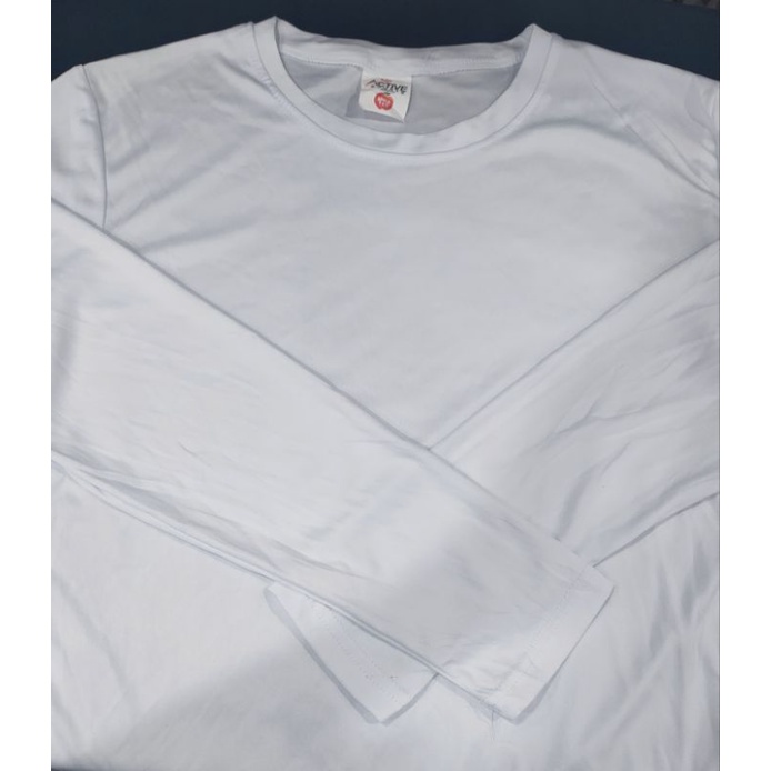 DRI FIT ROUND NECK LONG SLEEVES (APPLE TEE BRAND) UNISEX ( ALL SIZES ...