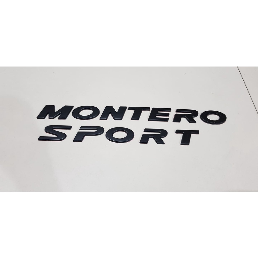 Mitsubishi Montero Sport Black Hood Emblem (Plastic) | Shopee Philippines
